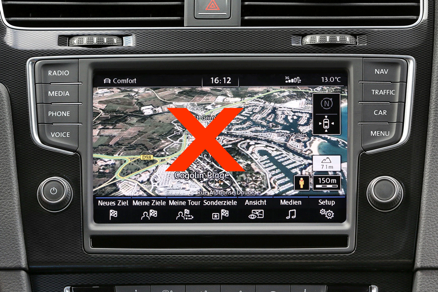 Genuine VW Map AT SD Card with latest maps - speedcams.co.uk